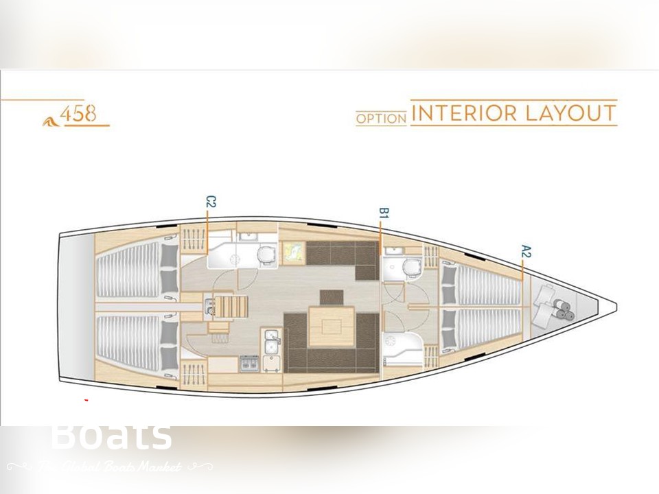 2020 Hanse Yachts 458 for sale. View price, photos and Buy 2020 Hanse ...