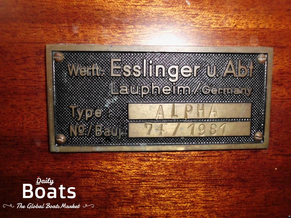 1981 Esslinger & Abt Alpha 32 for sale. View price, photos and Buy 1981 ...