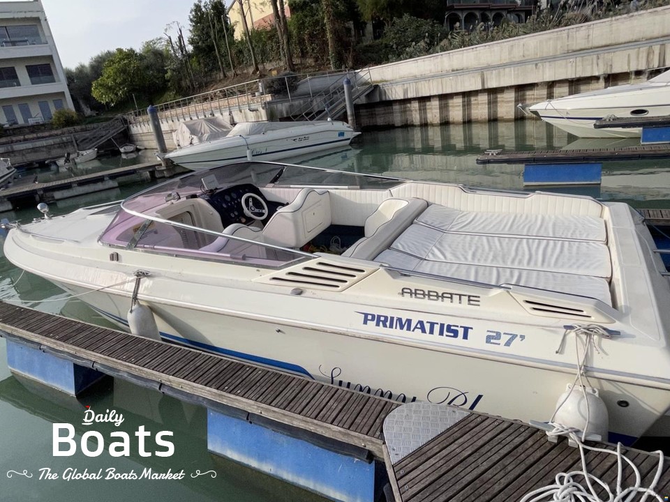 1990 Bruno Abbate Primatist 27 for sale. View price, photos and Buy ...