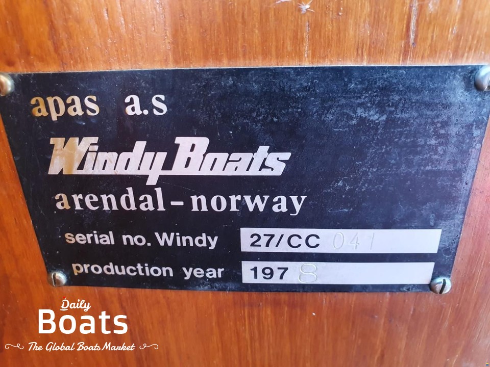 1978 Windy 27 for sale. View price, photos and Buy 1978 Windy 27 #474307