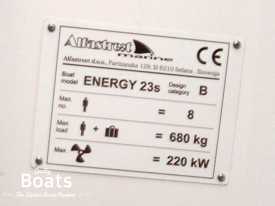 2014 Alfastreet Marine Energy 23 Cs for sale. View price, photos and ...