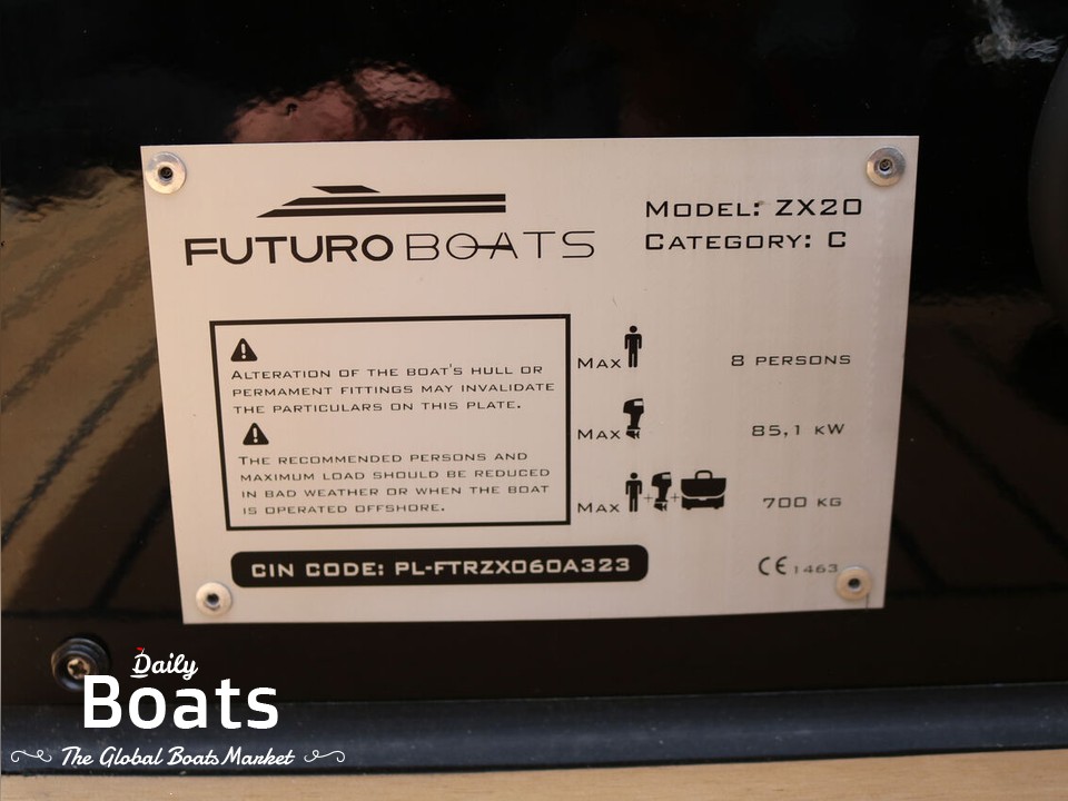 2023 Futuro Boats Zx20. 90 Ps V Max Neuboot Auf Lager 2023 for sale ...