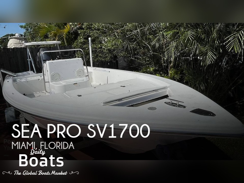2004 Sea Pro Boats Sv1700 for sale. View price, photos and Buy 2004 Sea ...