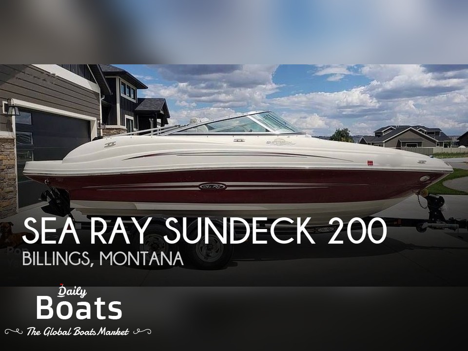 2007 Sea Ray 200 Sundeck for sale. View price, photos and Buy 2007 Sea ...