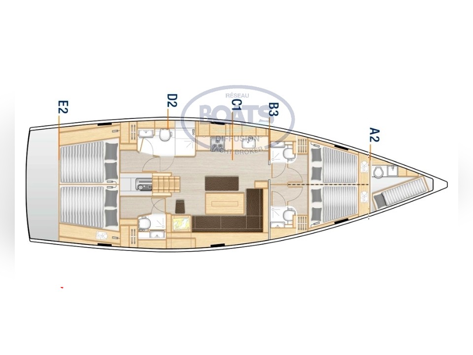 2023 Hanse 508 Neuf 4Cab +1 Skipper for sale. View price, photos and ...