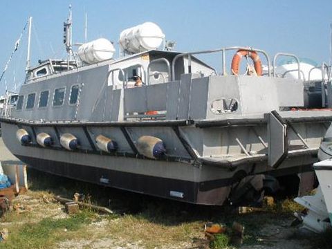 1997 1997 55' X 15' Aluminum Catamaran Crew Boat 197 55' X 15' X 1.5 ...