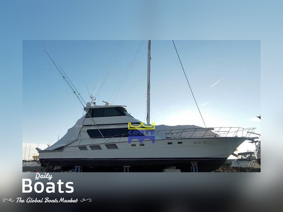 1990 Hatteras 65 Convertible на продажу. Посмотреть цену, фотографии и ...