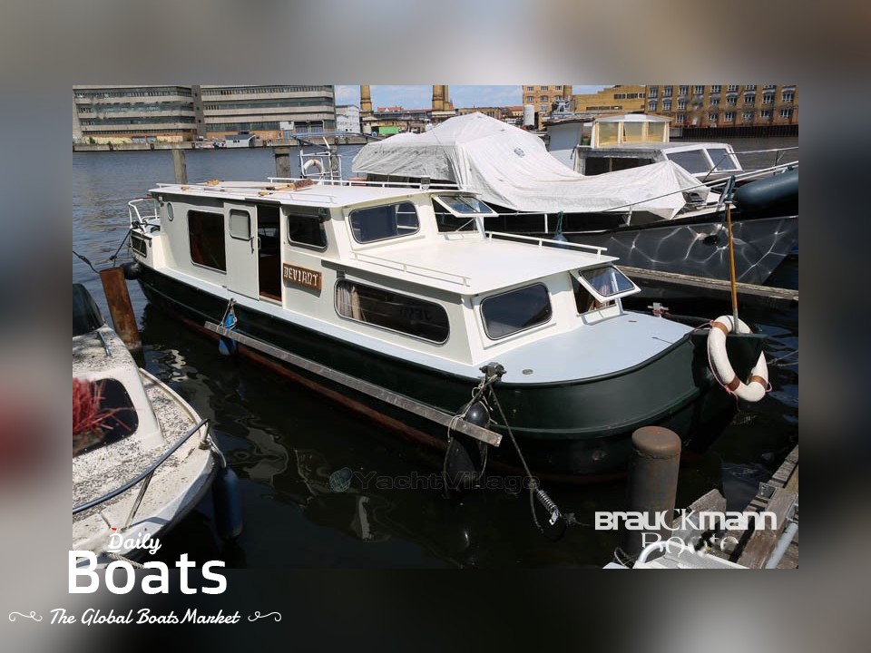 1964 Holländischer Werftbau Plattbodenboot Hollndisches Motorboot for ...