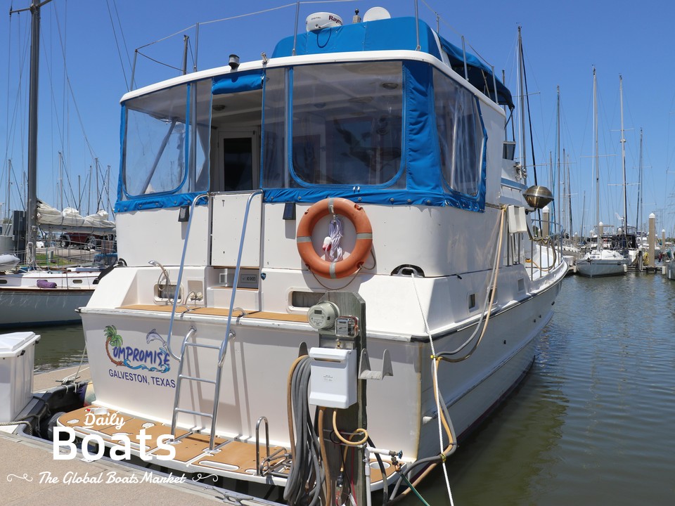1984 Present Yachts Sun Deck Trawler 42 for sale. View price, photos ...