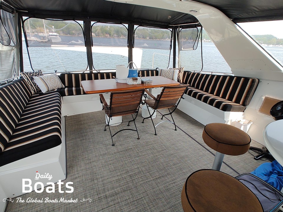 1995 Hatteras 70 Sport Deck Motor Yacht for sale. View price, photos ...