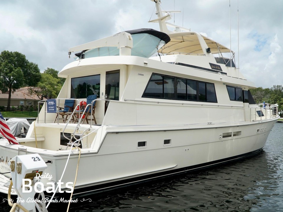 1990 Hatteras 70 Cockpit Motor Yacht for sale. View price, photos and ...