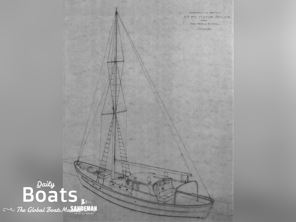 1950 Nevins Richard O Davis Motorsailer for sale. View price, photos ...