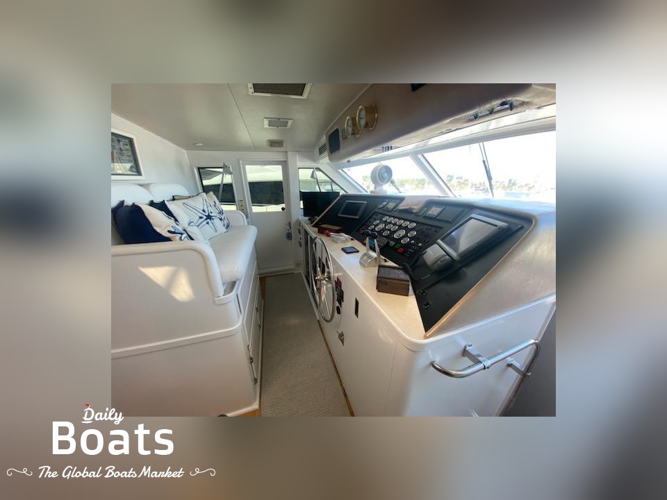 1989 Hatteras Custom Cockpit Motor Yacht for sale. View price, photos ...