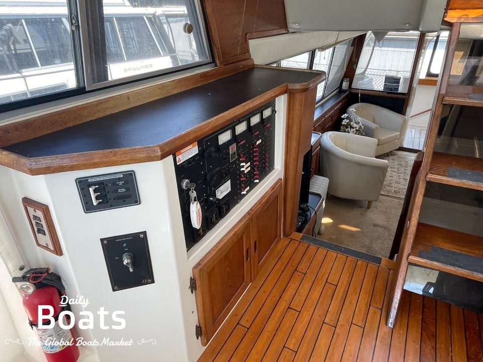 1986 Bayliner 45 Pilothouse Motoryacht 4550 for sale. View price ...