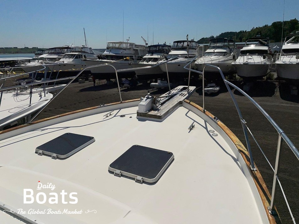 1986 Bayliner 45 Pilothouse Motoryacht 4550 for sale. View price ...
