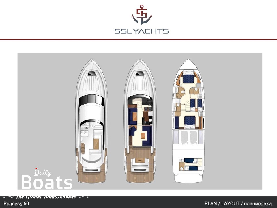 2011 Princess 60 for sale. View price, photos and Buy 2011 Princess 60 ...