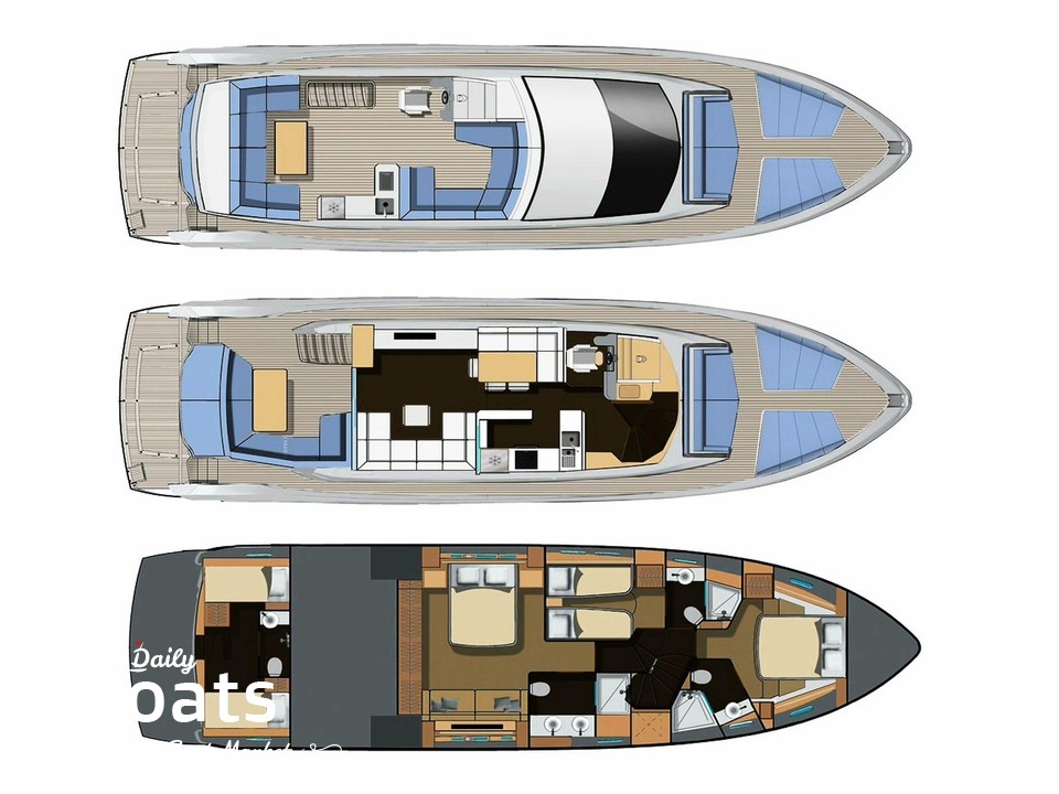 2017 Numarine 62 Fly for sale. View price, photos and Buy 2017 Numarine ...