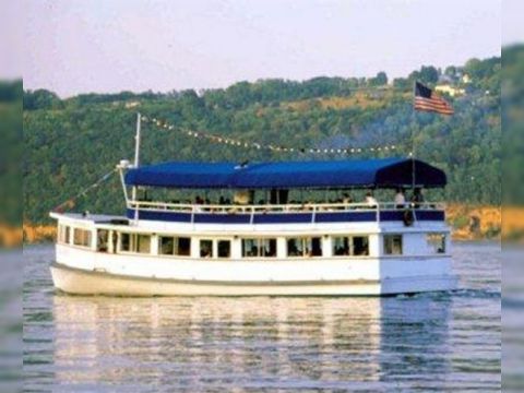 1957 65' Wood 150 Passenger/Dinner Boat /Converted To Dining Vessel In ...