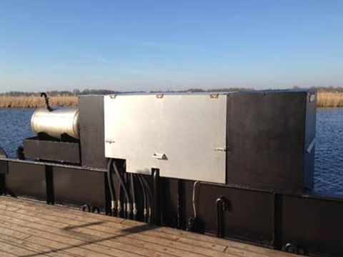 1981 Small Ferry.Very Well Maintained Self Propelled Pontoon.Work Ship ...