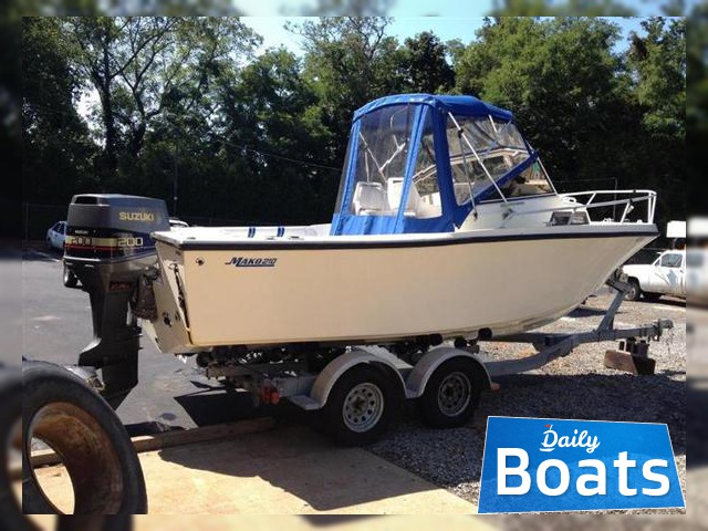 Mako 210 walk around w trailer for sale - Daily Boats