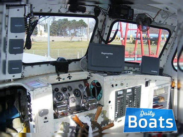 1955 Uscg 40' Utility Boat/Truckable Towboat Steel Truckable Towboat ...