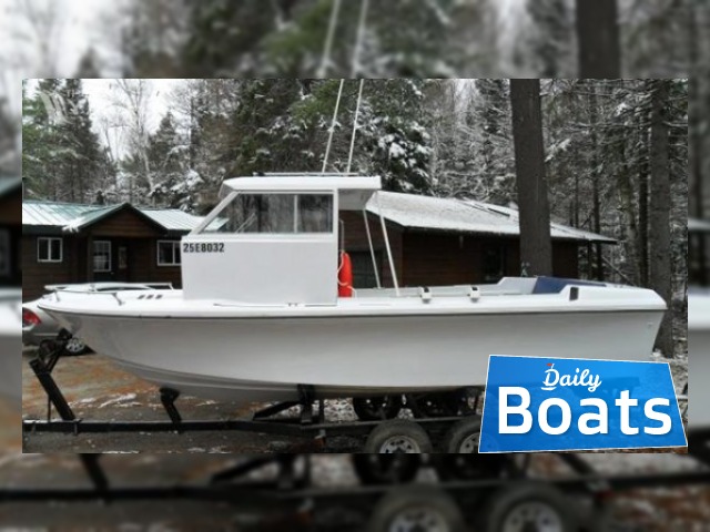 1987 Custom Built 21' Fiberglass Work/Utility Boat for sale. View price ...