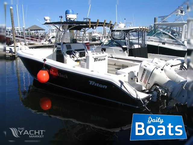 Triton 2690 center console for sale - Daily Boats